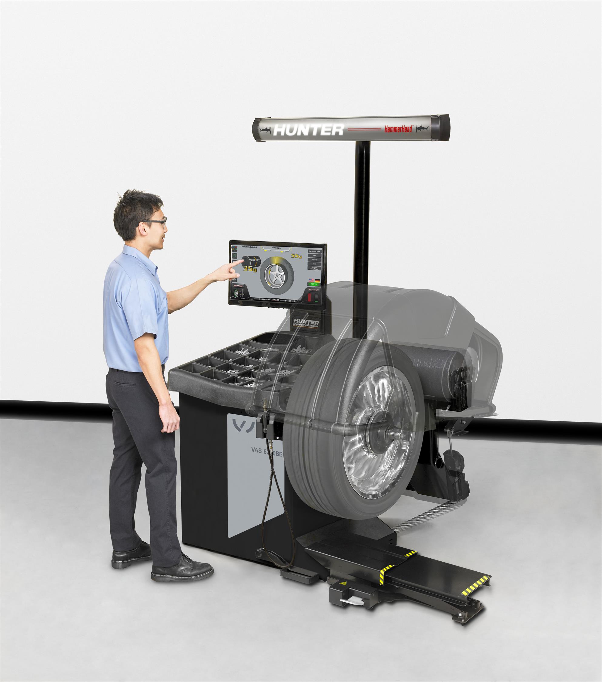 Hunter RFE VAS6230BE balansering/kraftvariationsmätare